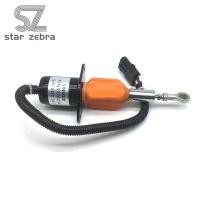 China 24V Diesel Engine Stop Solenoid 3930234 6743-81-9140 for PC300/350-7 Excavator Flameout Solenoid for sale