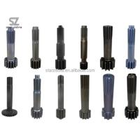 China Excavator Travel Motor Shaft Sun Gear for Komatsu Kobelco Hitachi Sany 20-50 Ton for sale