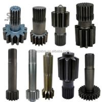 China Excavator Travel Motor Shaft Sun Gear for Komatsu Kobelco Hitachi Sany 20-50 Ton for sale