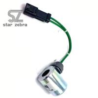 China 24V DC Solenoid Valve Coil 301-3118 3013118 for 140H Excavator H 58mm D 20mm for sale