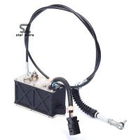 China Excavator E320D2 Electric Throttle Stepper Accelerator Governor Motor 3863439 3KG for sale