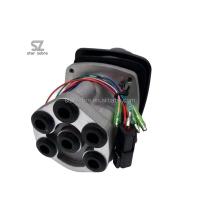 China Excavator R 220-9 Operating Lever Handle Assembly Durable Construction Spare Part for sale