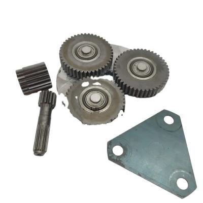 China Excavator Samsung Teeth First and Second Sun Gear Vertical Shaft Assembly for Kubota KX161 Walking Motor for sale