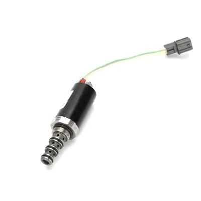 China Kobelco SK200-2 HD820 Excavator Safety Lock Solenoid Valve YN35V00005F1 KWE5K-20-G24D12A 0.5kg for sale