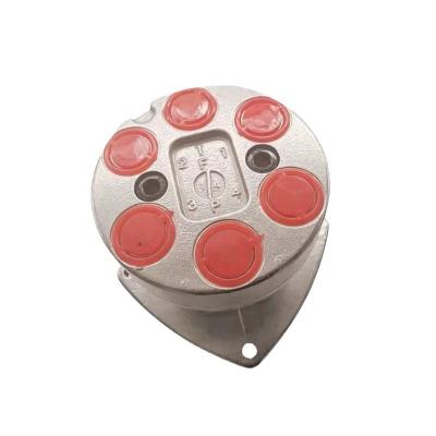 China Excavator Joystick Handle Pilot Valve Control Assembly for Lipai 30 Hyundai 27 35 Yuchai 20 35 Deli 20 for sale