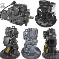 China Komatsu PC Excavator Hydraulic Pump Plunger Pump Distribution Valve Swing Travel Motor Assembly 20-30 Ton for sale