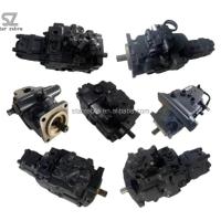 China Komatsu PC Excavator Hydraulic Pump Plunger Pump Distribution Valve Swing Travel Motor Assembly 20-30 Ton for sale
