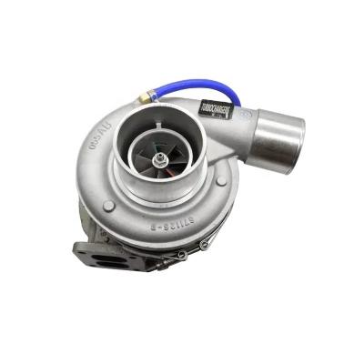 China 175210 250-7700 E330D C9 Water Cooled Turbocharger with Valve for Excavator Engine for sale