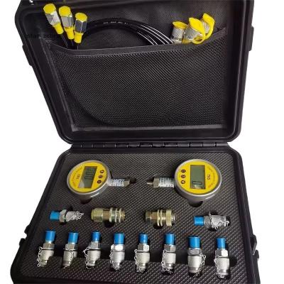 China G3/8 Digital Hydraulic Pressure Test Gauge for Daewoo Hyundai Kato Excavator 400bar for sale