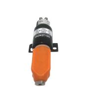 China Excavator Stop Solenoid Switch 12V 24V for S6K E200B E320 HD700-5/7 6D31 6D14 for sale
