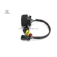 China Hyundai R210-9 R220-9 R-9 Excavator Throttle Knob Switch Dial Fuel Knob 21Q4-20812 for sale
