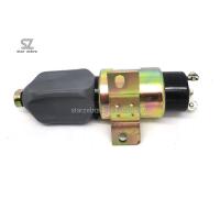 China Excavator 24V Flameout Solenoid Valve S6K Stop Solenoid 1751-2467 0.5kg for sale