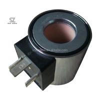 China Excavator Hydraulic Solenoid Valve Coil 24V 12VDC 30W Inner Hole 23mm Length 51mm for sale