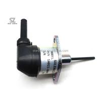 China 12V Fuel Shutoff Solenoid 1A021-60017 for KUBOTA Tractors Excavator Stop Solenoid for sale