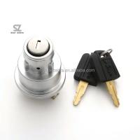 China Steel 3E0156 Ignition Switch for E200B E320 5 Lines Start Switch Excavator Parts for sale