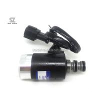 China Excavator Rotary Solenoid Valve 203-60-62171 203-60-62161 for PC120-5 PC120-6 DC 24V 0.5kg for sale