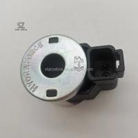 China Hyundai R225-7 Excavator Hydraulic Solenoid Valve Coil DC12V 0.5kg High Quality for sale