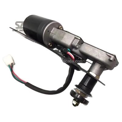 China Excavator Replacement Windscreen Wiper Motor 12V 24V for PC200-5 Spare Parts for sale