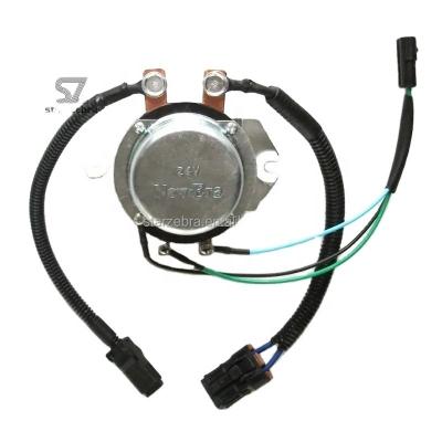 China BR670 SK200-6/6E SK200-8 Excavator Power Switch 24V Starter Relay Switch High Quality for sale