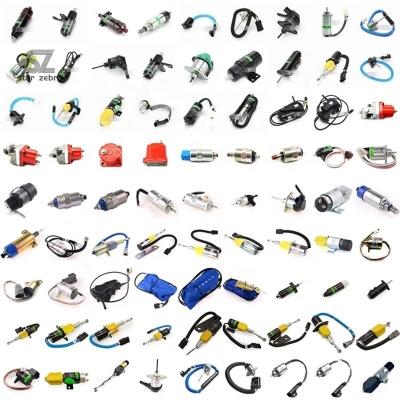 China Heavy Equipment Flameout Switch for CAT Volvo Excavator Bulldozer Loader Motor Grader 12V 24V Easy Installation for sale