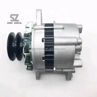 China Factory Supply E320B E320C S6K Alternator 24V 80A 3 OEM 34368-01100 A4T6686 for sale