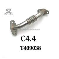 China T409038 C4.4 Excavator Oil Return Pipe Turbocharger Oil Drain Tube 120mm Length for sale