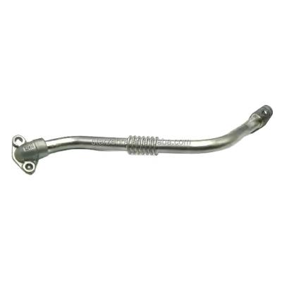 China Excavator Oil Return Pipe Line ME080452 for 4D32 Engine Turbocharger Oil Drain Tube Steel for sale