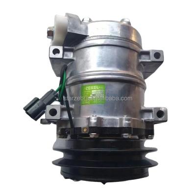 China DKS-17CH AC Compressor R134a 506211-7130 for Hitachi ZAX200-3 Excavator Air Conditioner for sale