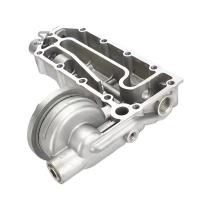 China PC300-7 Excavator 6D114 Engine Lubricating Oil Filter Head Oil Cooler Seat Radiator Cover 3934159 for sale