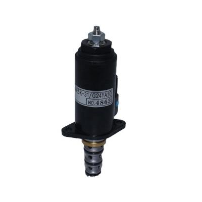 China SK200-6E Solenoid Valve G24YA50 YT35V00014F1 Excavator Accessories 24V High Quality for sale