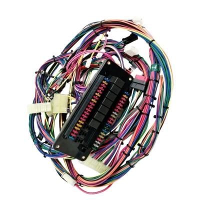 China 320D Direct Injection Fuse Box Wiring Harness for Construction Equipment 24V for sale