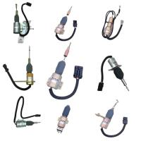 China Yanmar 4TNV98 4TNV94 12V Stop Solenoid 119653-77950 Fuel Shutoff Engine Spare Part for sale