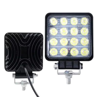 China 48W LED Working Light Headlight for Excavator Tractor Harvester Bulldozer Agricultural Machinery for sale