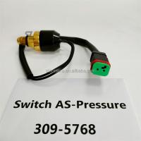 China Excavator Pressure Switch 309-5768 Pressure Sensor for 311C 311D 312R 24V for sale