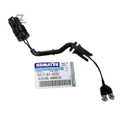 China PC600LC-7 Excavator Wiring Harness 6D140 Injector Harness 6217-81-9252 Durable Engine Parts for sale