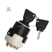China JCB 3XC Key Start Ignition Switch 12V Electric Door Lock for Excavator Accessories for sale