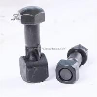 China Sany 485 550 750 Excavator Track Bolt Nut Set for Undercarriage Parts Repair for sale