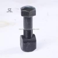 China Sany 485 550 750 Excavator Track Bolt Nut Set for Undercarriage Parts Repair for sale