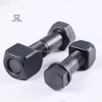 China Sany 485 550 750 Excavator Track Bolt Nut Set for Undercarriage Parts Repair for sale