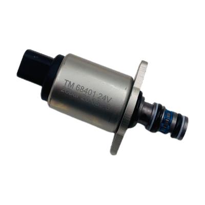 China Excavator Solenoid Valve 24V 20bar TM68401 for Durable Hydraulic System for sale