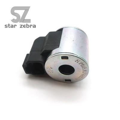 China DC12V 24V Solenoid Valve Coil for Excavator E307 Liugong H 58mm D 20mm Electric Parts for sale