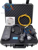 China STAR ZEBRA Excavator Diagnostic Adapter for Kobelco Komatsu Hitachi Doosan 12V 24V for sale