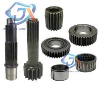 China STAR ZEBRA Excavator Travel Motor Shaft Drive Gear for Komatsu Kobelco Hitachi Sany 20-50 Ton for sale