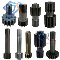 China STAR ZEBRA Excavator Travel Motor Shaft Drive Gear for Komatsu Kobelco Hitachi Sany 20-50 Ton for sale
