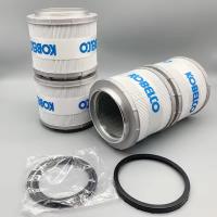 China STAR ZEBRA YN52V02011P1 Kobelco Hydraulic Oil Filter Element for SK210-8 100 Micron for sale