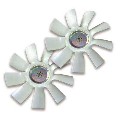 China Komatsu PC300-7 Excavator 6D114 Engine Cooling Fan Blade 600-635-7870 600mm for sale
