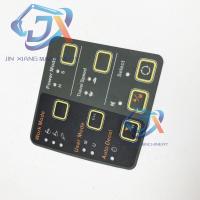 China STAR ZEBRA 210LC-7 Excavator Control Panel Sticker for Hyundai Plastic PVC PP PC Dashboard for sale