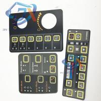 China STAR ZEBRA 210LC-7 Excavator Control Panel Sticker for Hyundai Plastic PVC PP PC Dashboard for sale