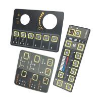 China STAR ZEBRA 210LC-7 Excavator Control Panel Sticker for Hyundai Plastic PVC PP PC Dashboard for sale