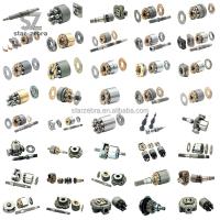 China STAR ZEBRA JIC A8VO107 Excavator Main Pump Plunger Cylinder Block Valve Plate for E320B E325BL for sale